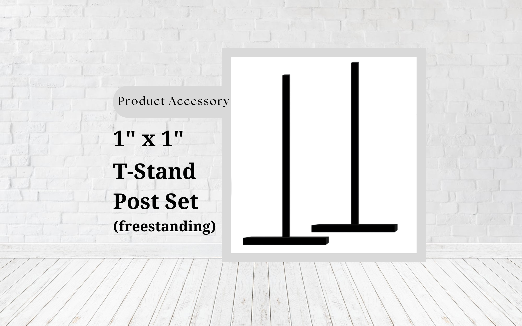 T-STAND POSTS – The Watered Edge